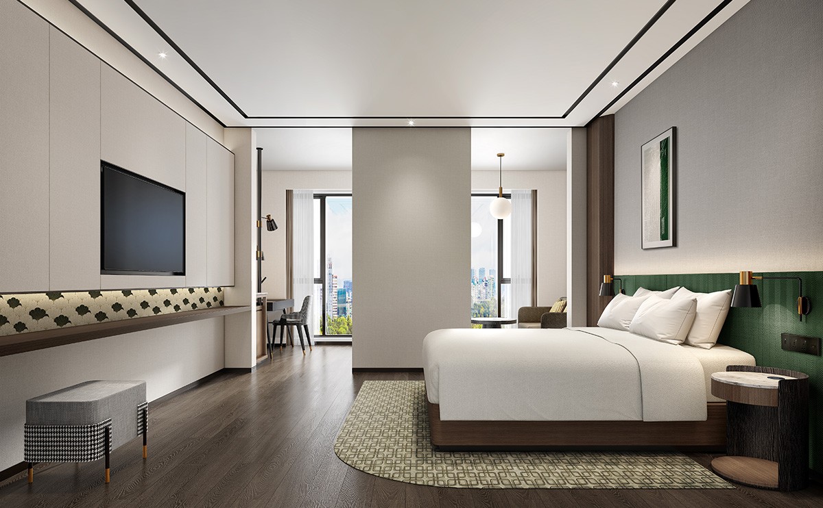 西安钟楼希尔顿花园酒店｜西安城市酒店｜即可预订